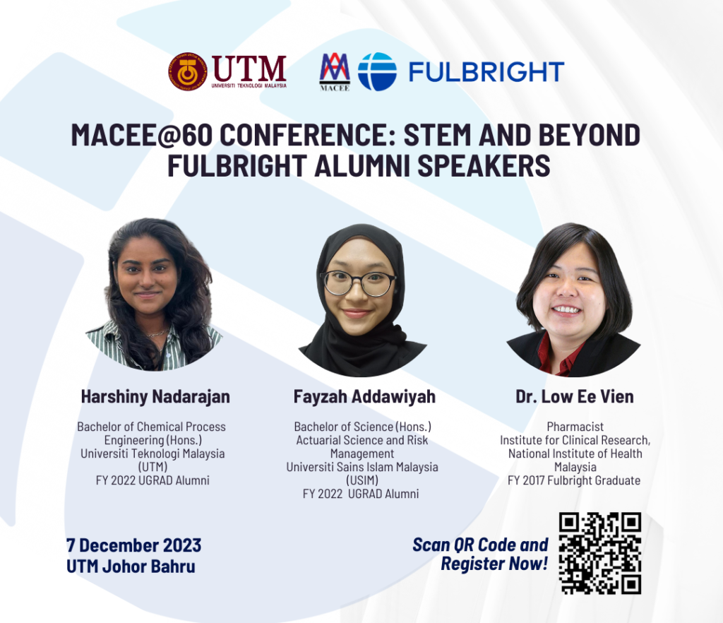 MACEE@60: CONFERENCE STEM AND BEYOND PRESENTERS - Malaysian-American ...