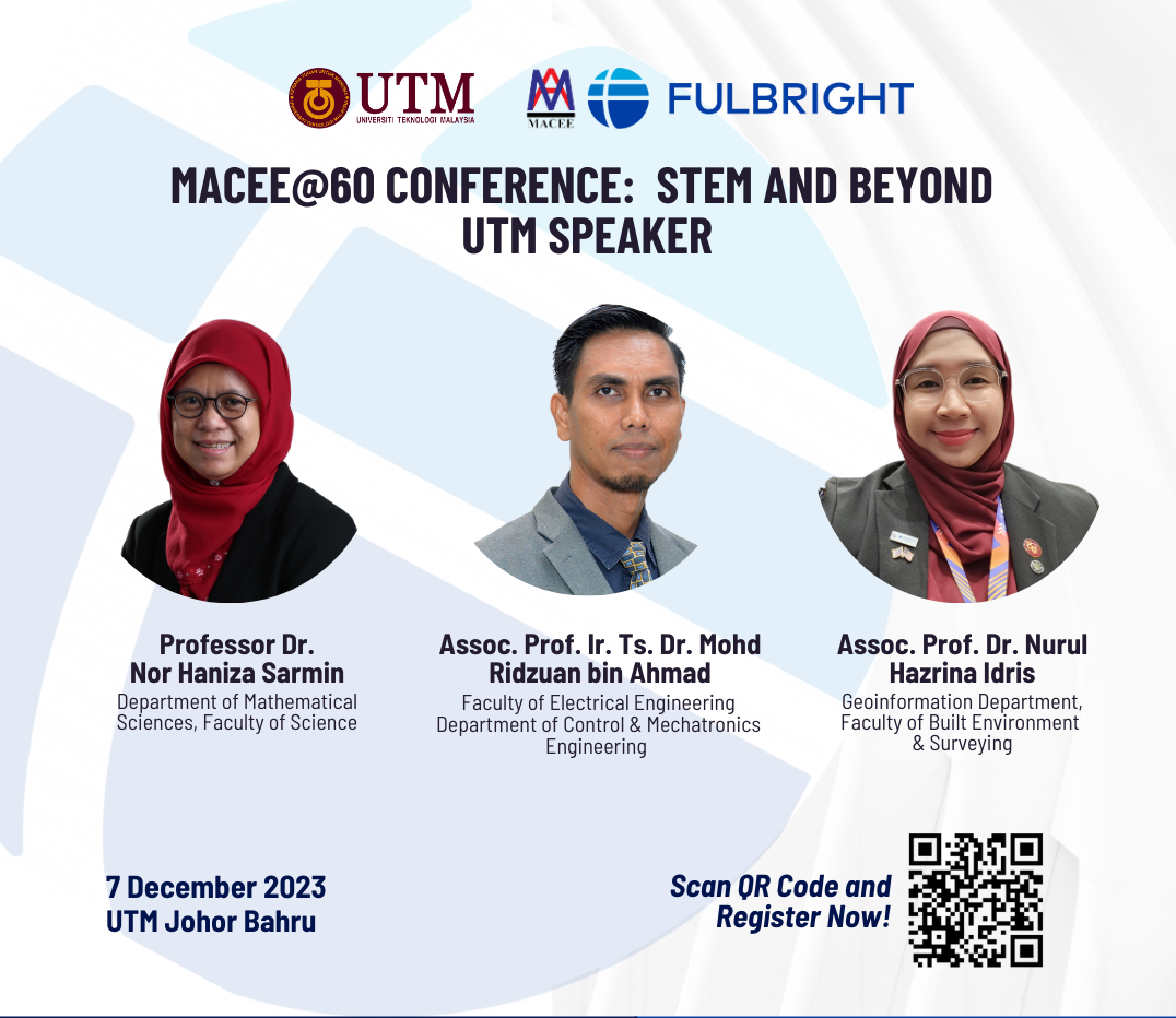 MACEE@60: CONFERENCE STEM AND BEYOND PRESENTERS - Malaysian-American ...
