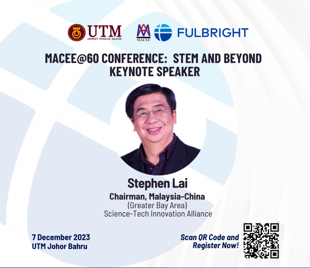 MACEE@60: CONFERENCE STEM AND BEYOND PRESENTERS - Malaysian-American ...