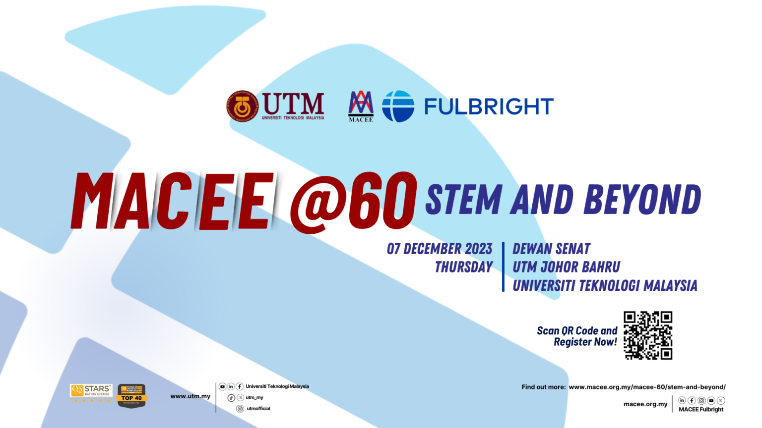 MACEE@60: December Conference - Malaysian-American Commission on ...